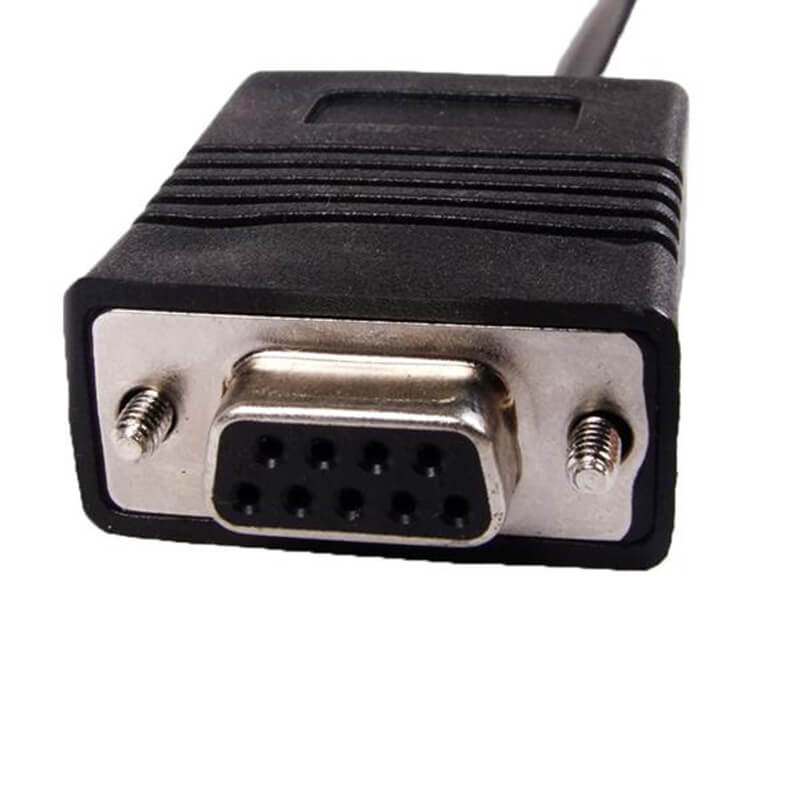 Barcode Scanner 2m Straight RS232 Com Cable For Datalogic D100 GD4130 ...