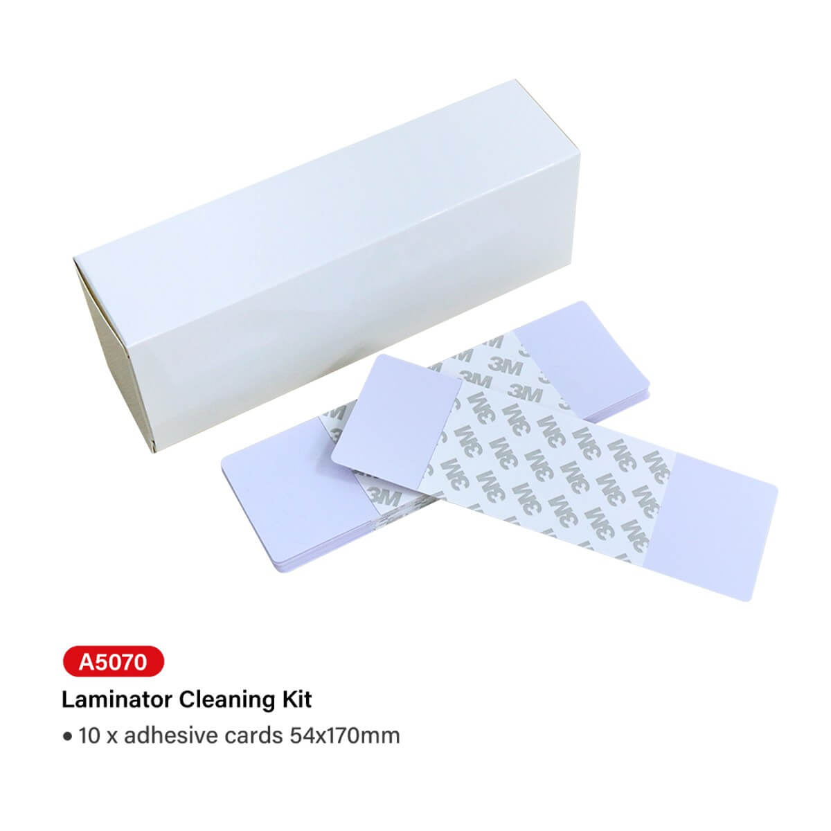 New compatible 10 pcs Dust card Cleaning card for Evolis A5070 54x170mm PRIMACY LAMINATION - xFixone
