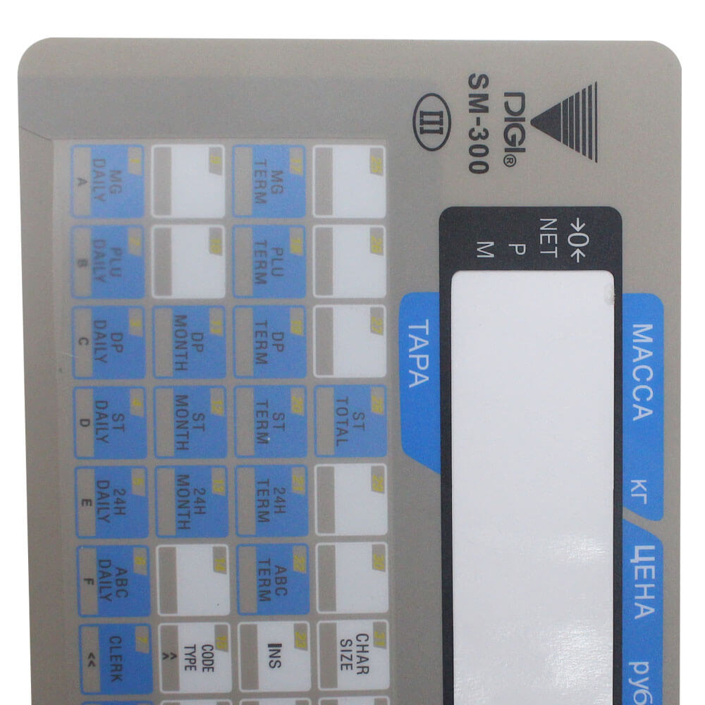 New Keyboard Film For DIGI SM300 SM-300 Thermal Label Electronic Scale ...